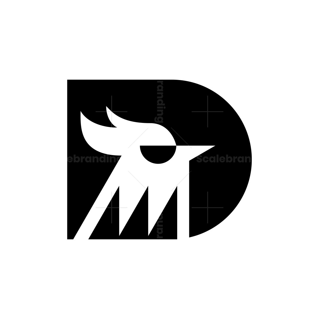 Letter D Bird Logo | Scalebranding