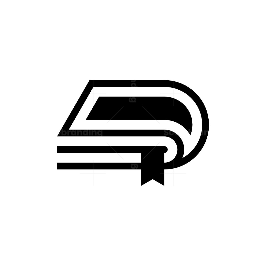 Letter D Book Logo | Scalebranding
