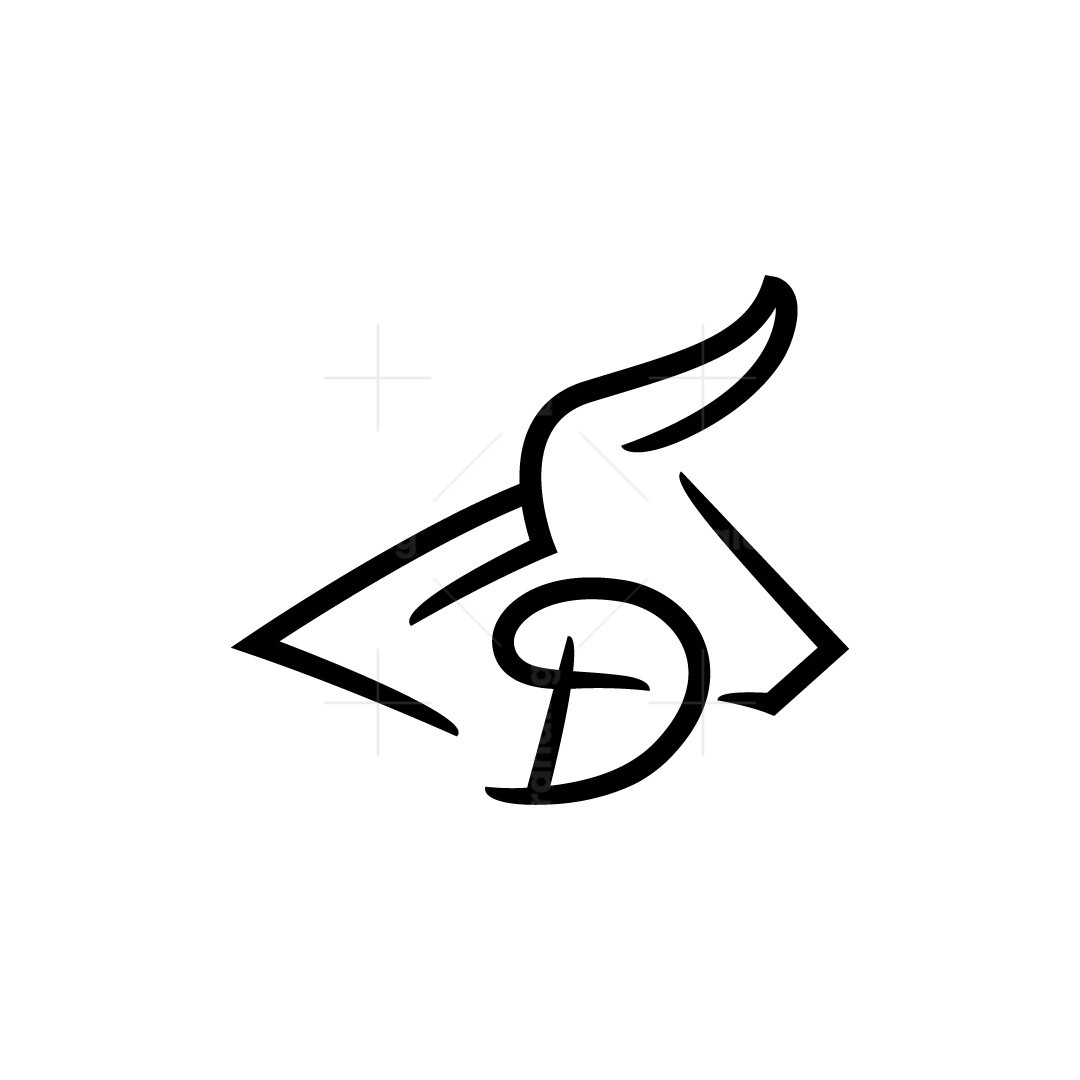 Letter D Bull Logo | Scalebranding