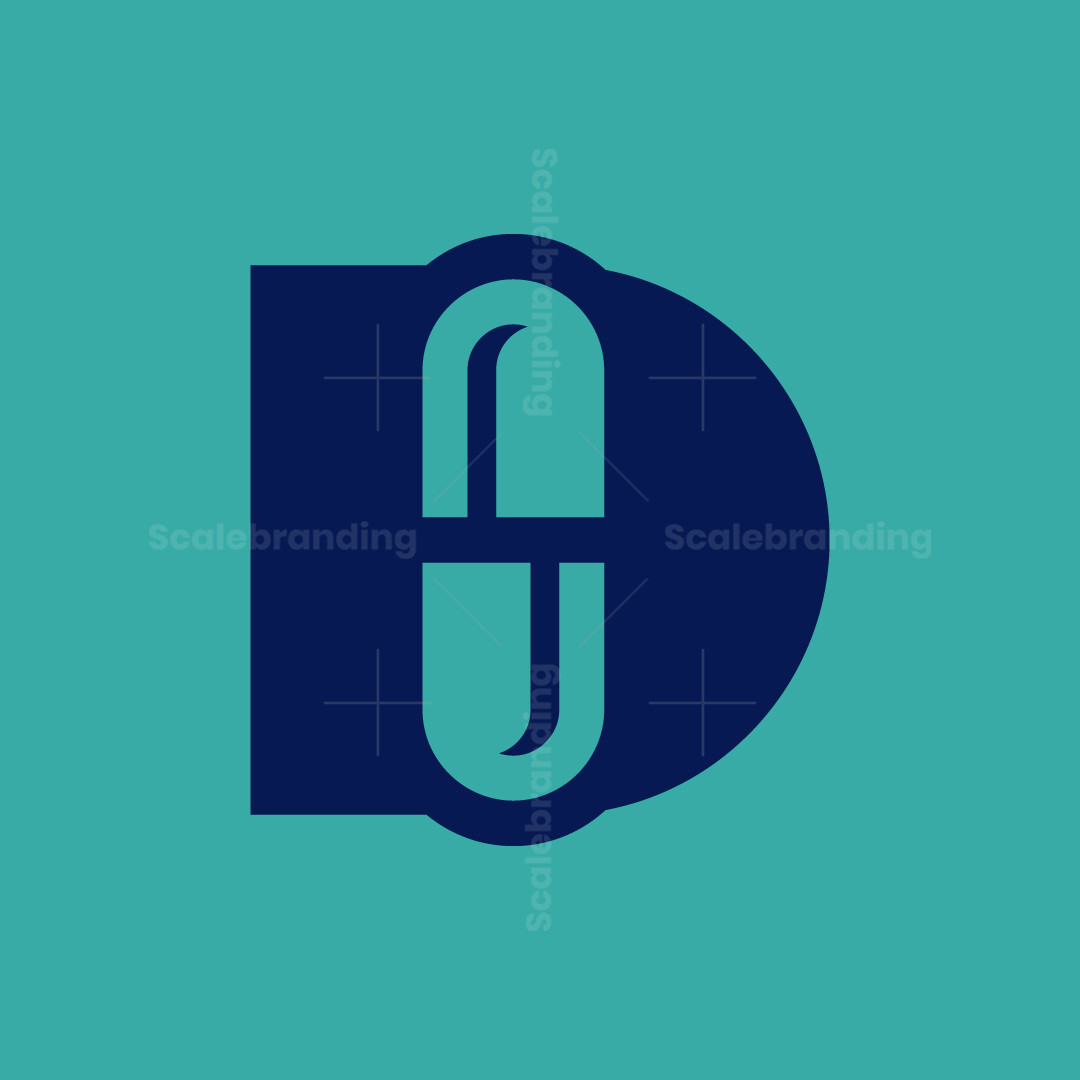 Letter D Capsule Logo | Scalebranding