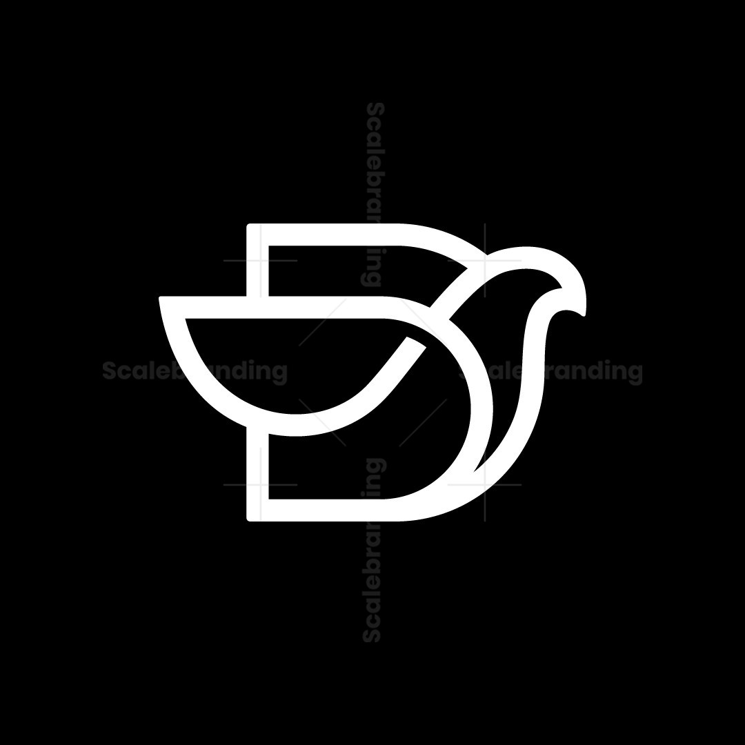 Letter D Dove Logo | Scalebranding