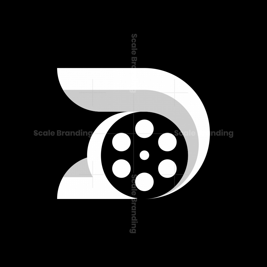 Letter D Film Production Logo | Scalebranding
