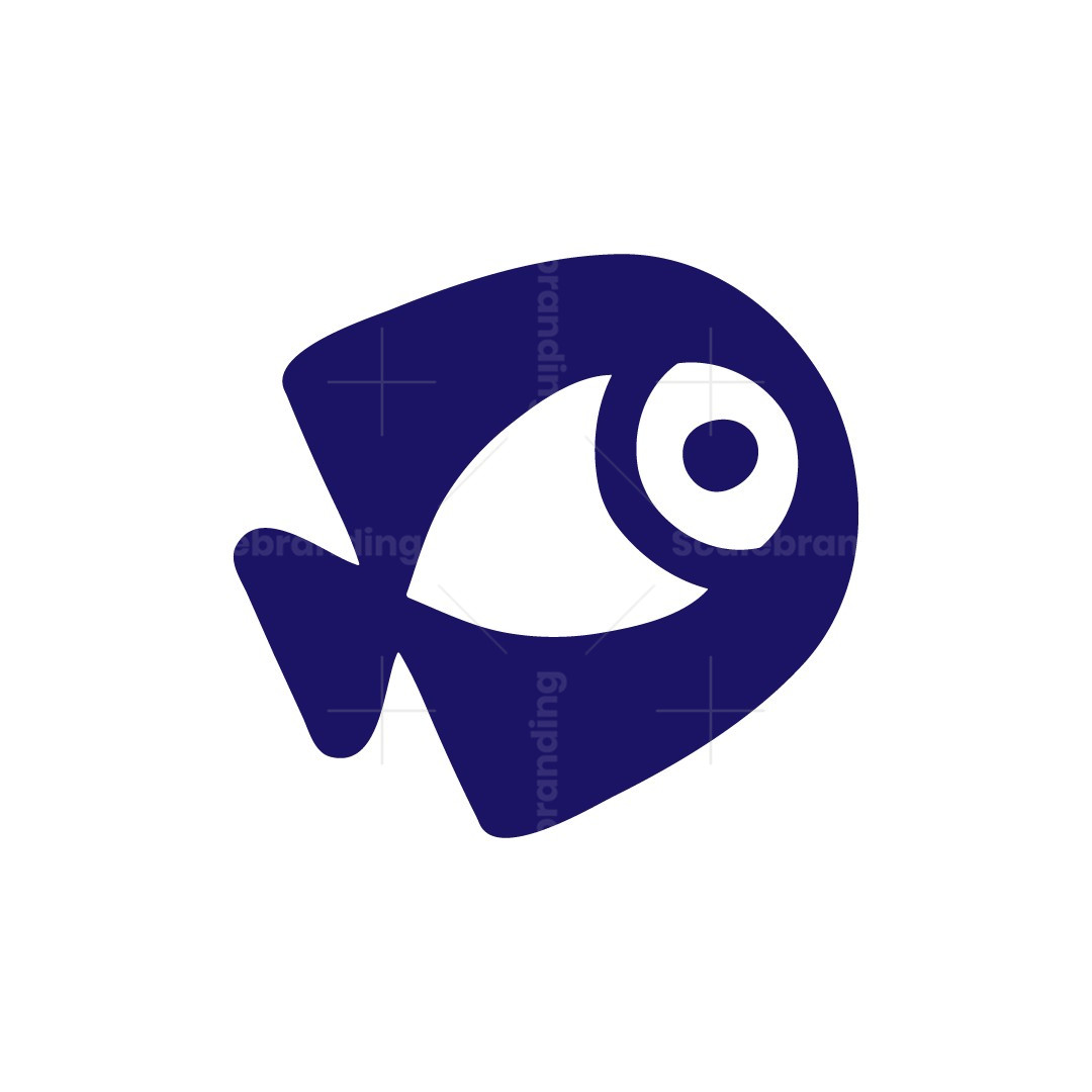 Letter D fish Logo | Scalebranding