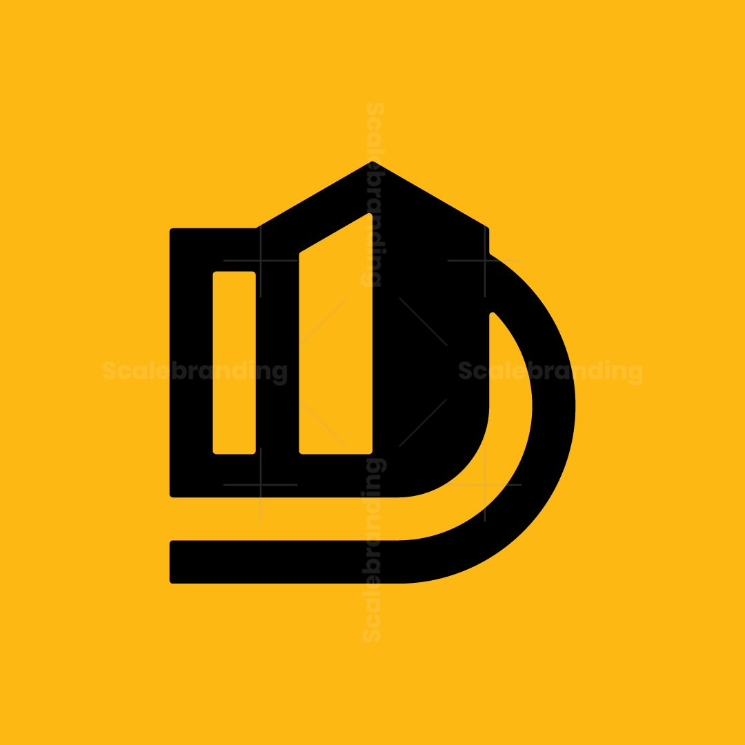 Letter D House Logo | Scalebranding