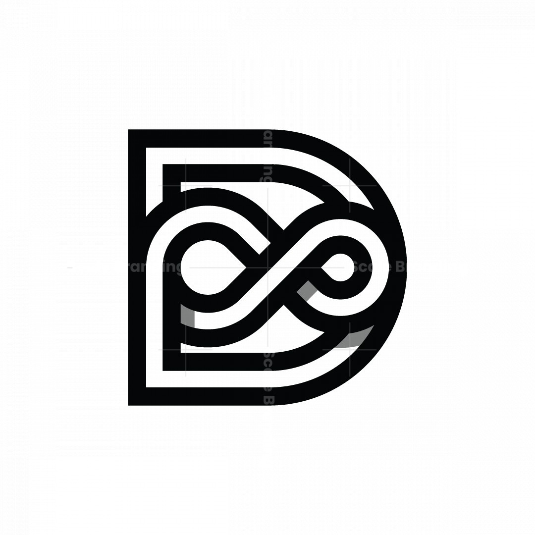 Letter D Infinity Logo | Scalebranding