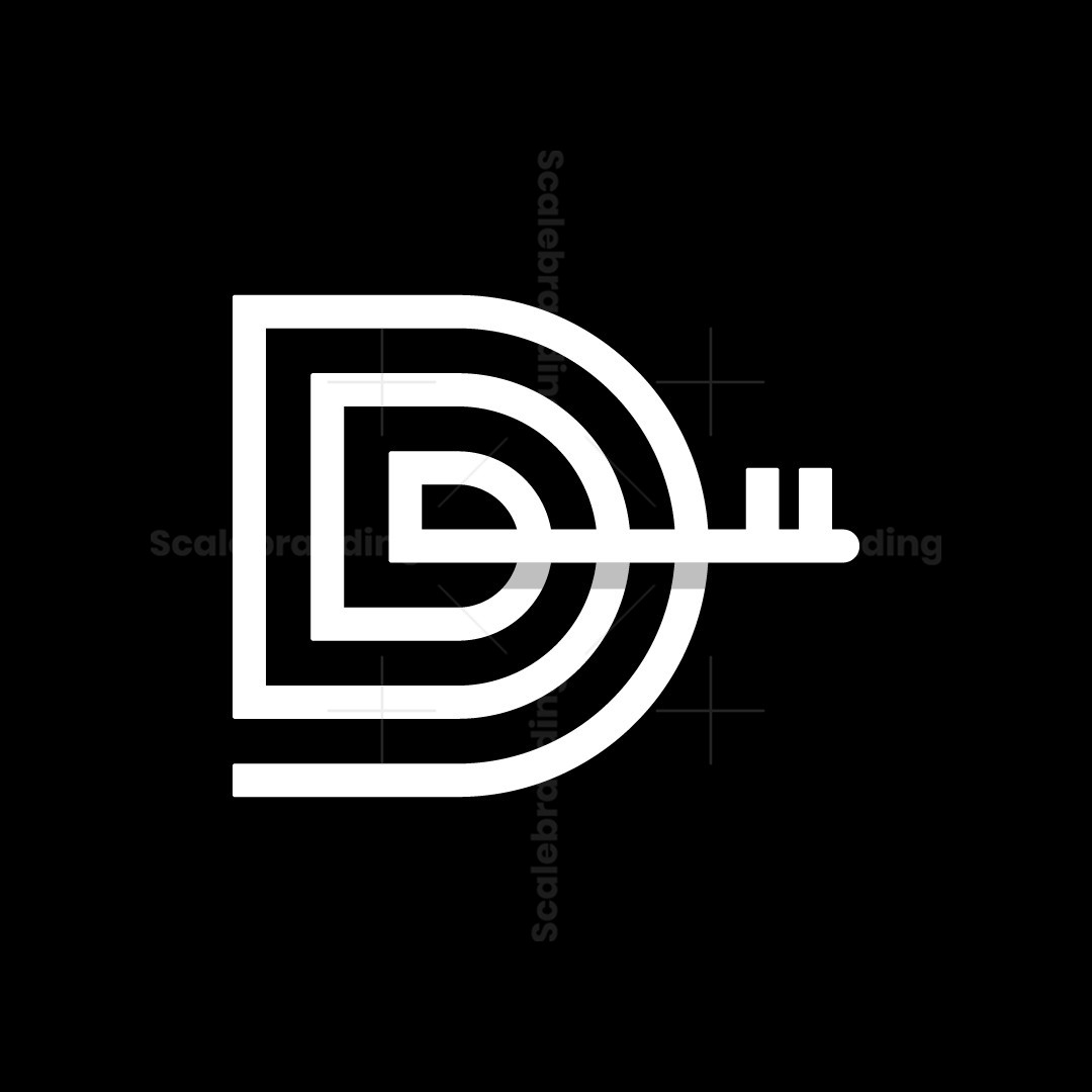 Letter D Key Logo | Scalebranding
