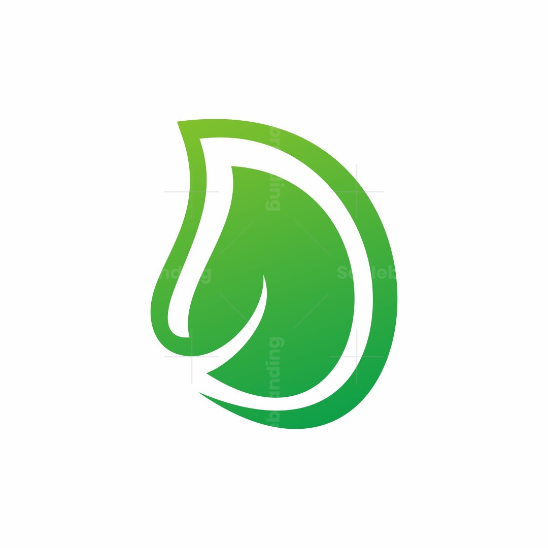 Letter D Nature Logo | Scalebranding