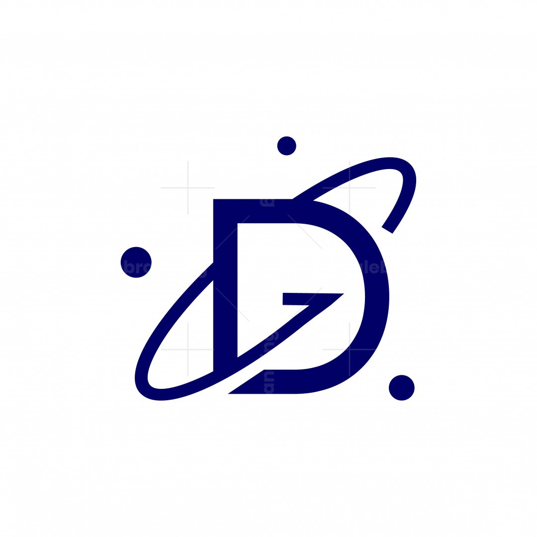Letter D Planet Logo | Scalebranding
