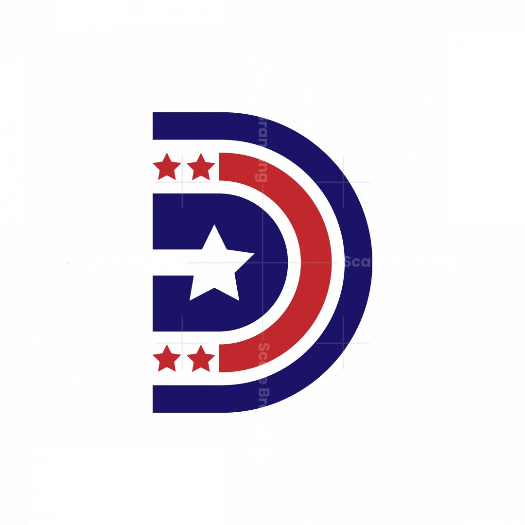 Letter D Star Logo | Scalebranding