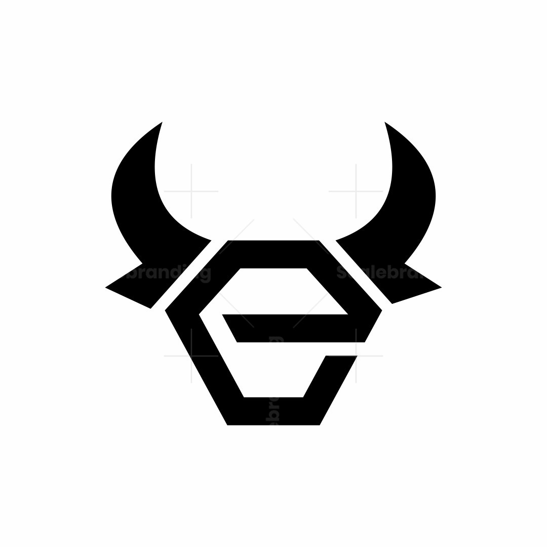 Letter E Bull Logo | Scalebranding