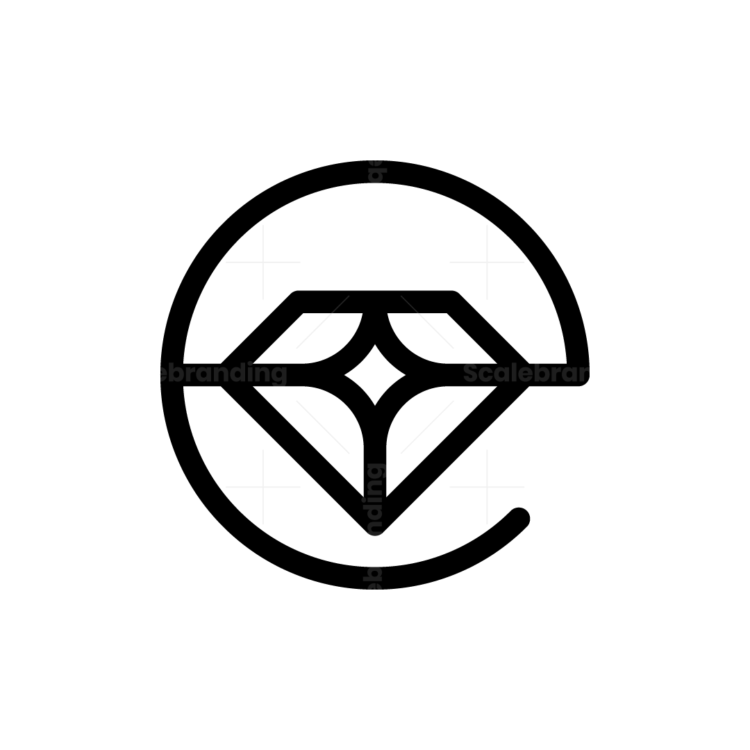 Letter E Diamond Logo | Scalebranding