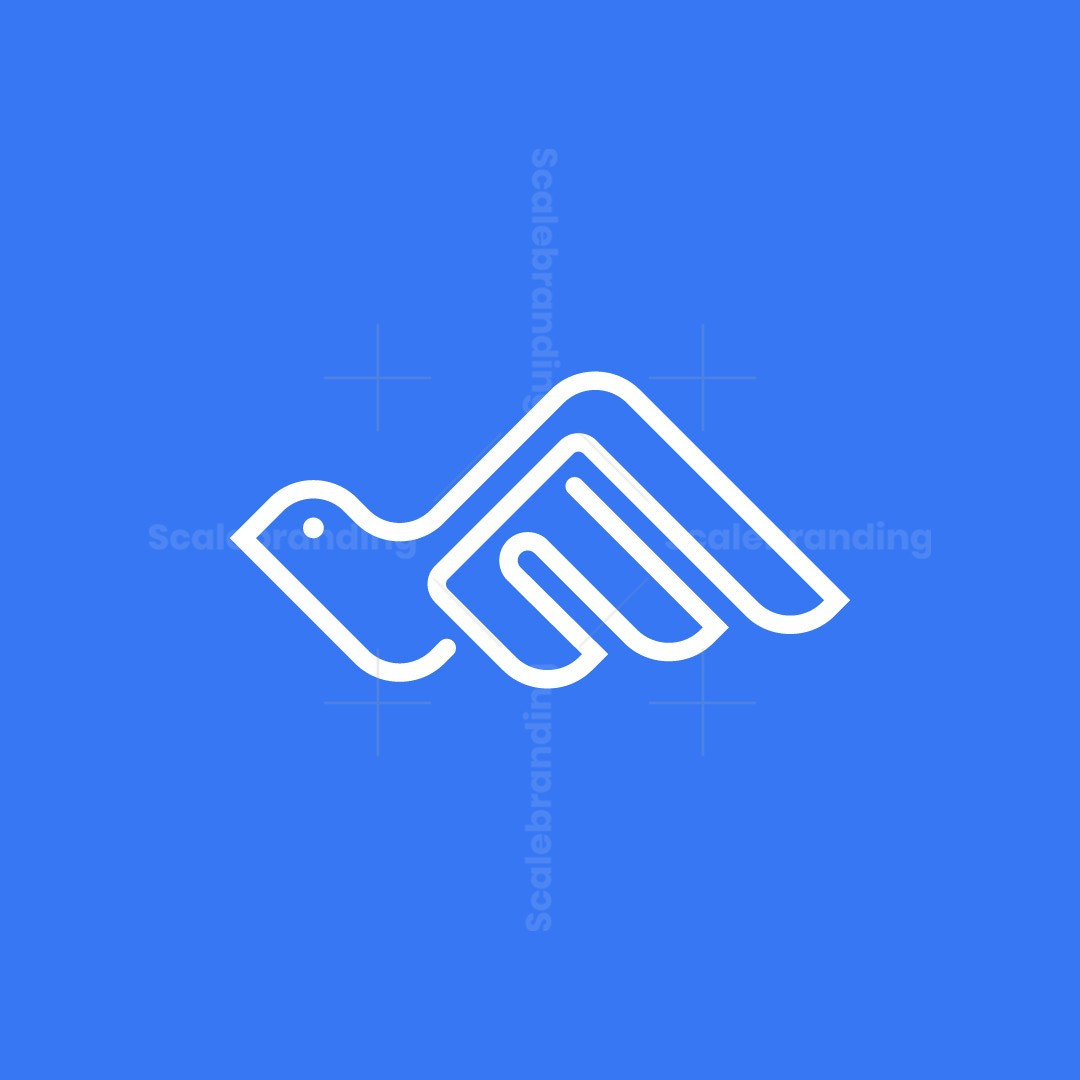 Letter E Dove Logo | Scalebranding