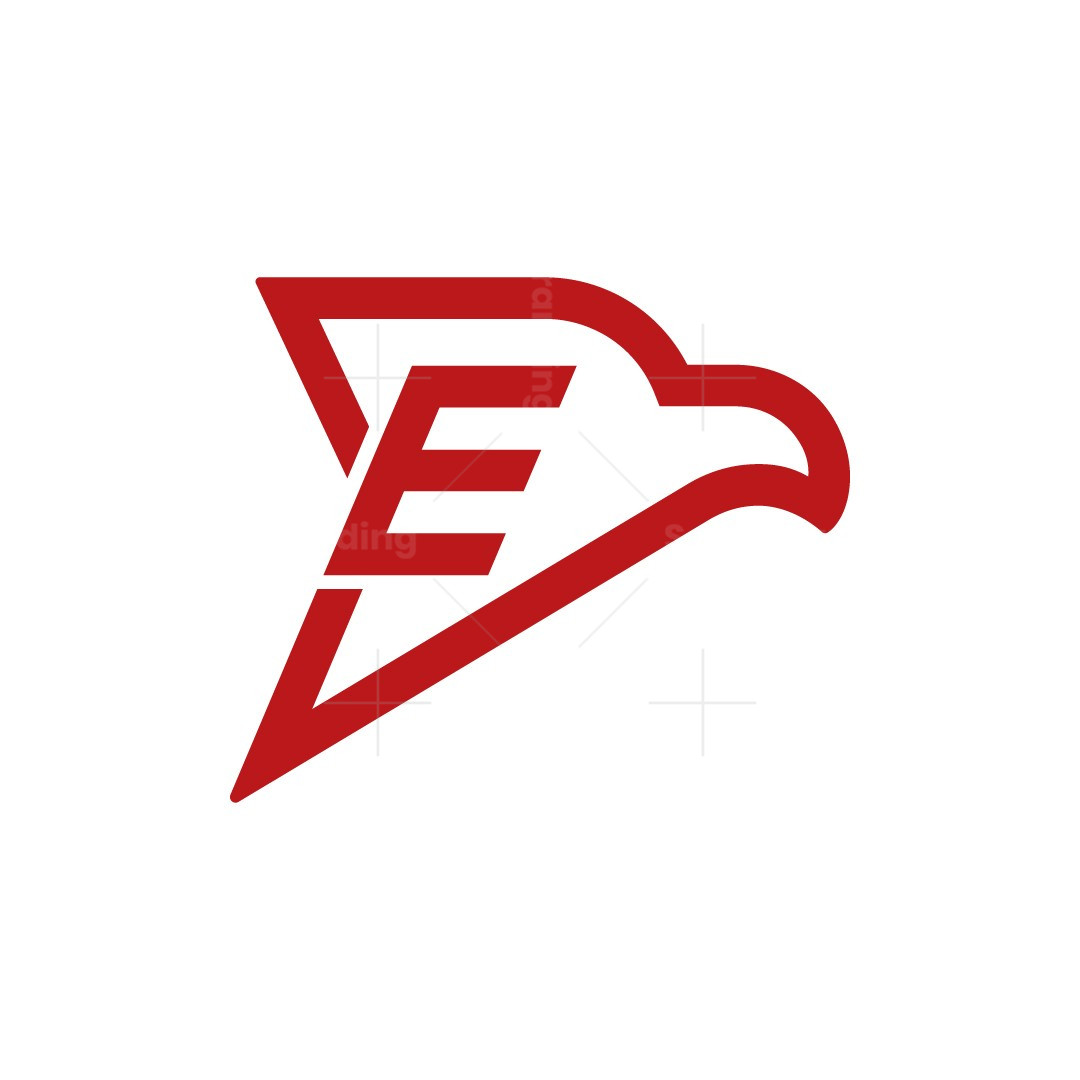 Letter E Eagle Logo | Scalebranding