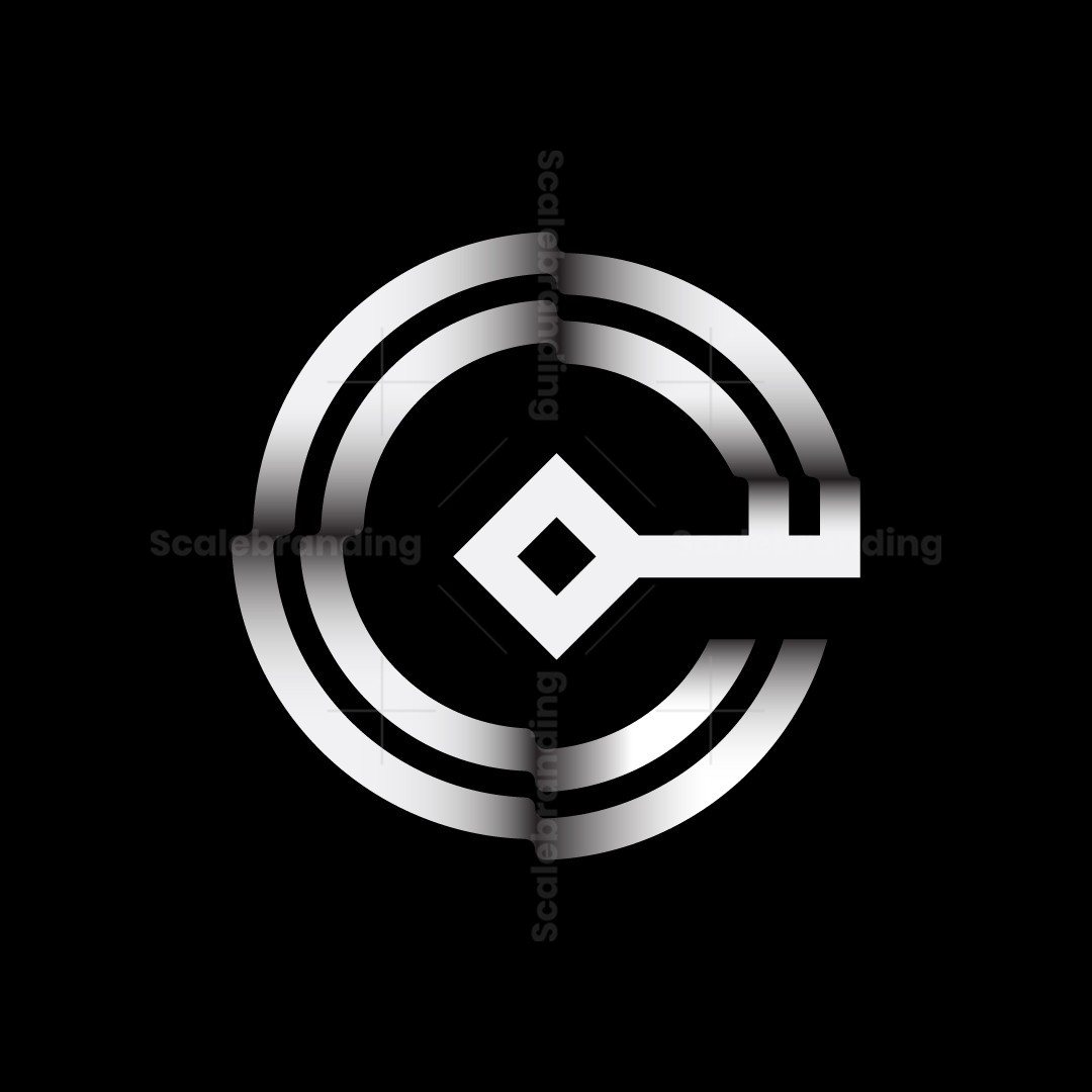 Letter E Key Logo | Scalebranding