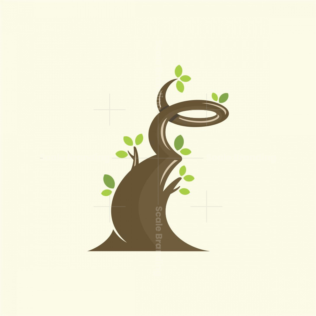 Letter E Tree Logo | Scalebranding