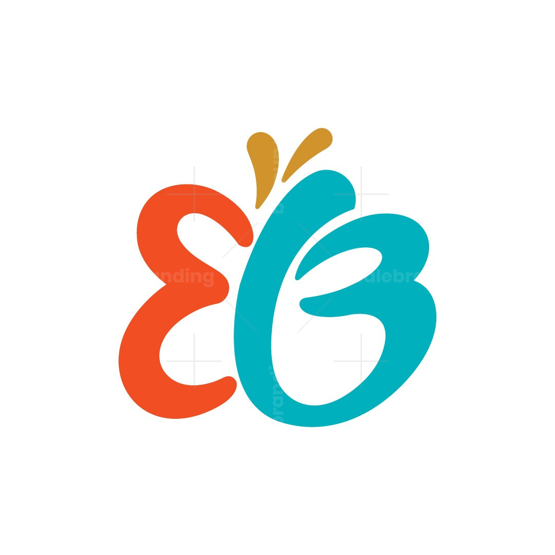 Letter EB Butterfly Logo | Scalebranding