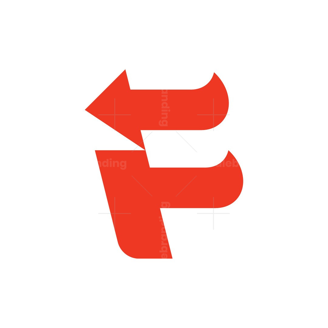 Letter F Arrow Logo | Scalebranding