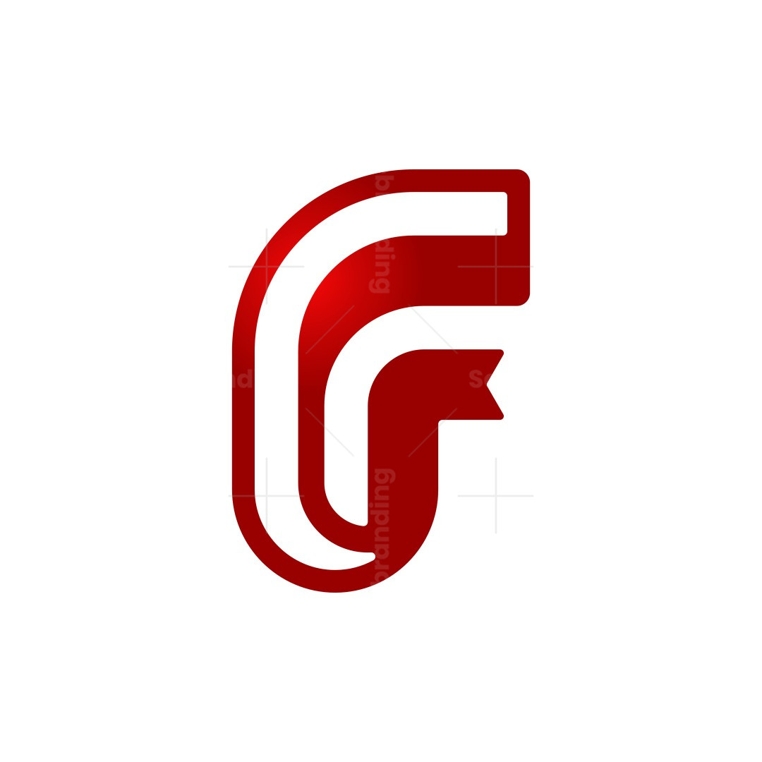 Letter F Bookmark Logo | Scalebranding
