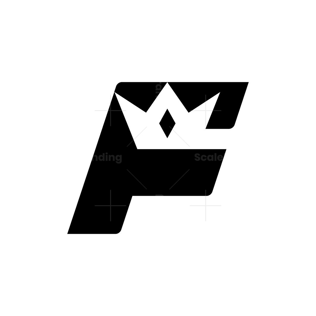 Letter F Crown Logo | Scalebranding