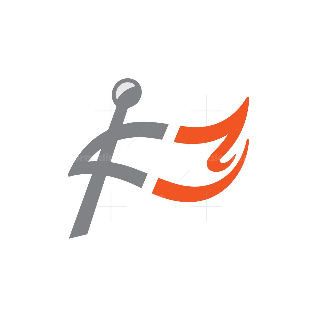 Letter F Fire Flame Logo | Scalebranding