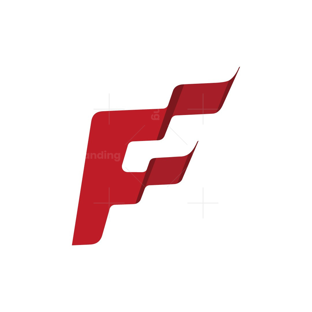 Letter F Flag Logo | Scalebranding