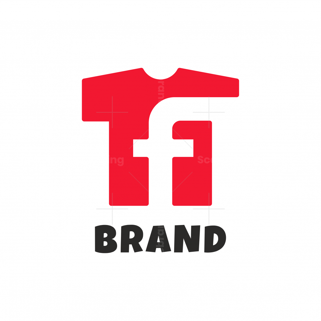 Letter F Shirt Logo | Scalebranding