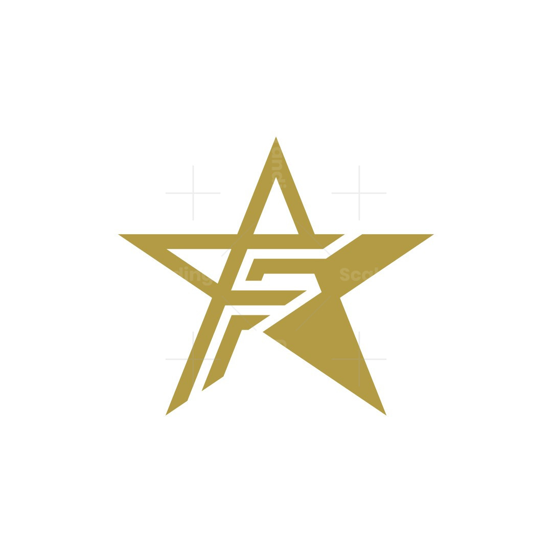 Letter F Star Logo | Scalebranding