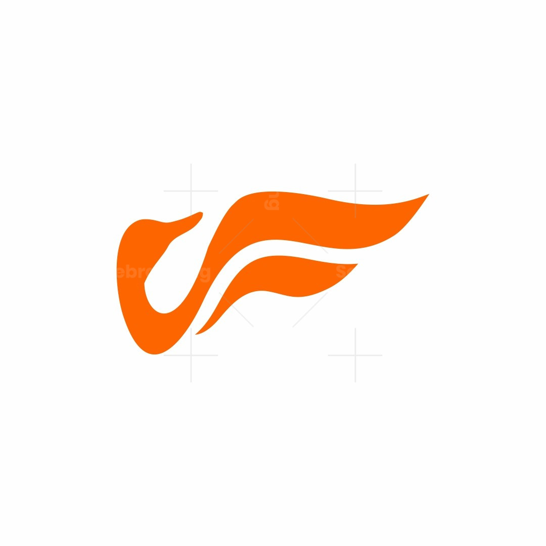 Letter F Swan Logo | Scalebranding