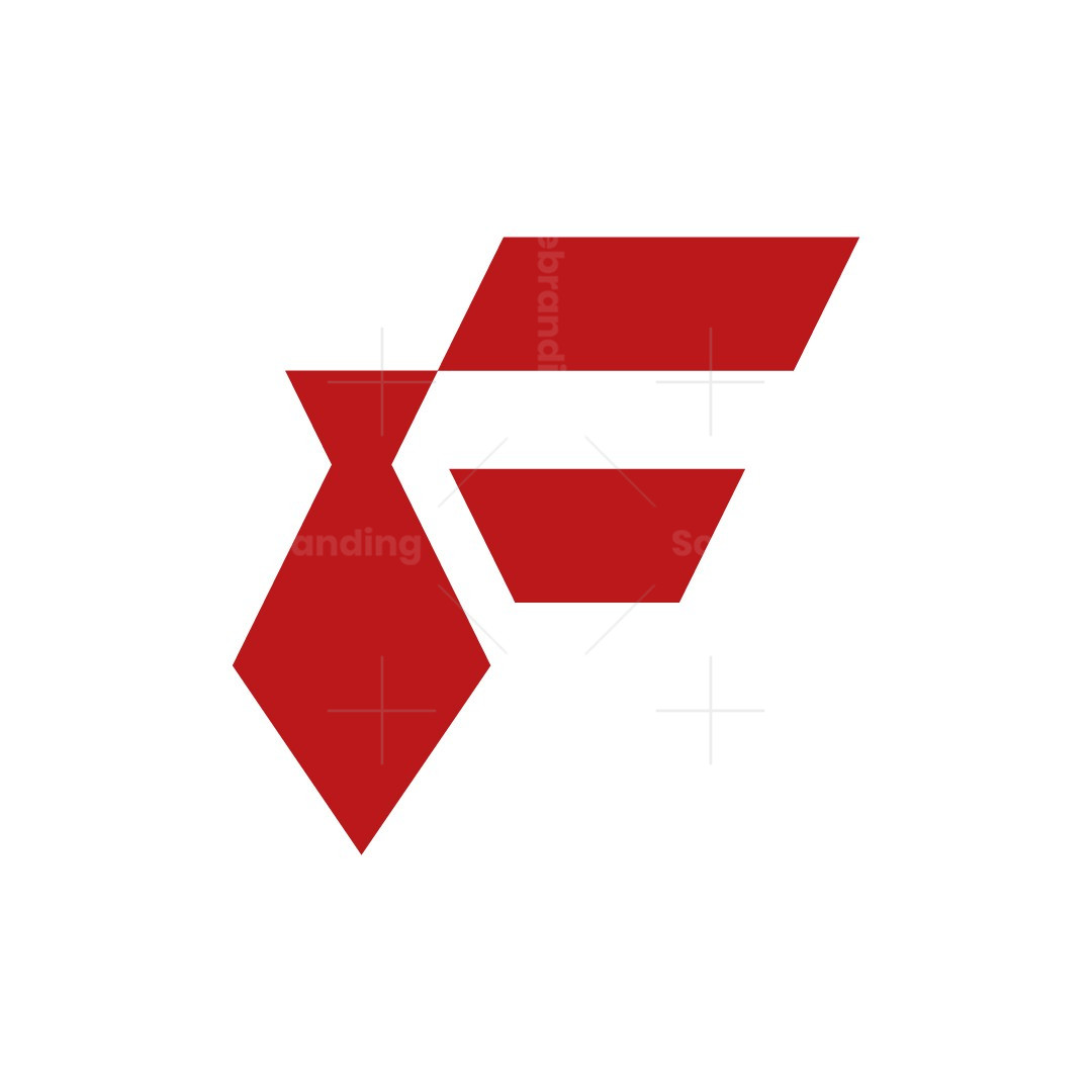 Letter F Tie Logo | Scalebranding