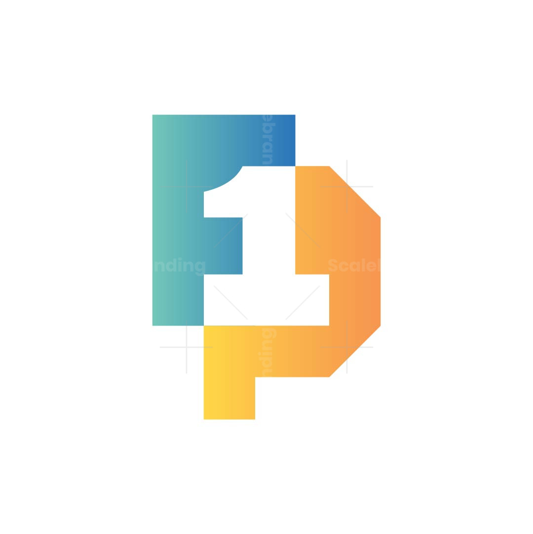 Letter FP One Logo | Scalebranding