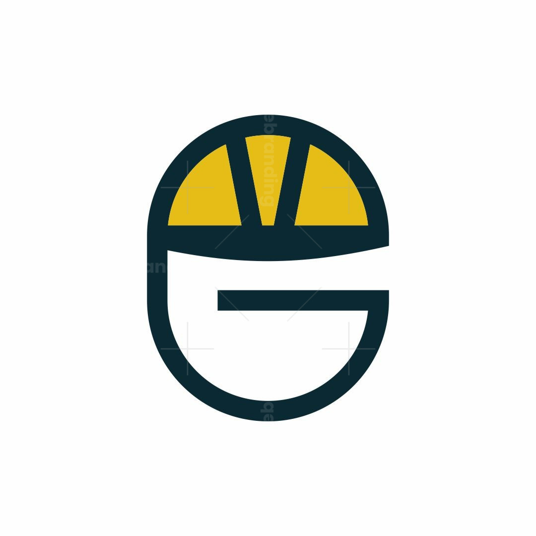 Letter G and safety helmet logo | Scalebranding