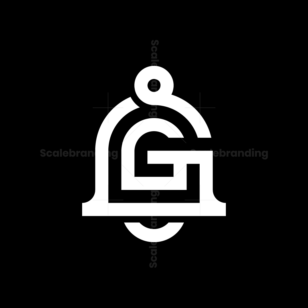 Letter G Bell Modern Logo | Scalebranding