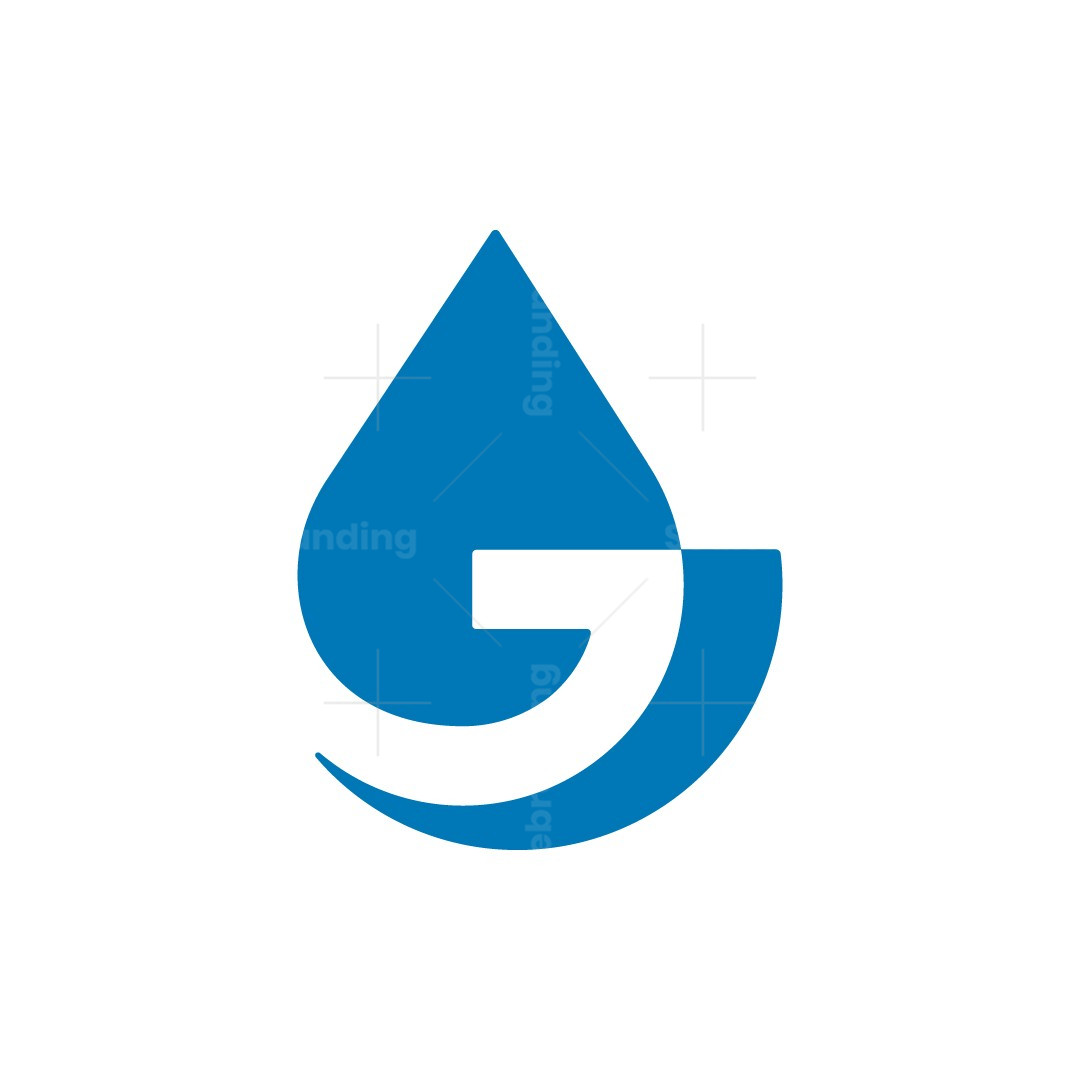 Letter G Drop Logo | Scalebranding