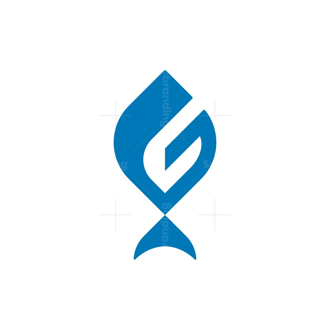 Letter G Fish Logo | Scalebranding