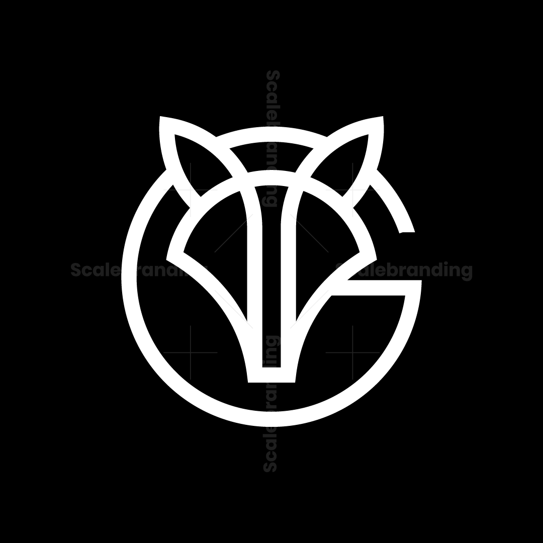 Letter G Fox Head Logo With A Modern Look | Scalebranding