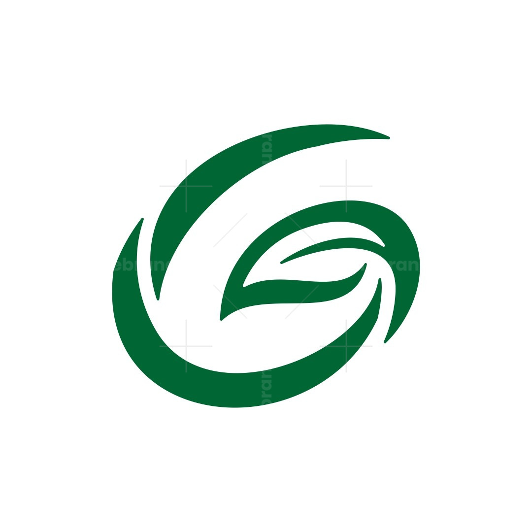 Letter G Nature Leaf Logo | Scalebranding