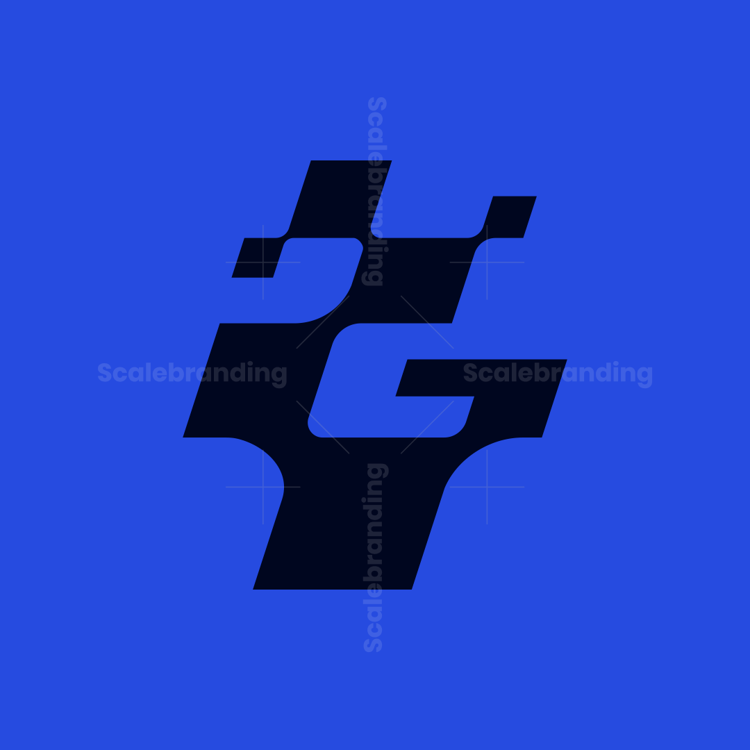 Letter G Race Flag Logo | Scalebranding