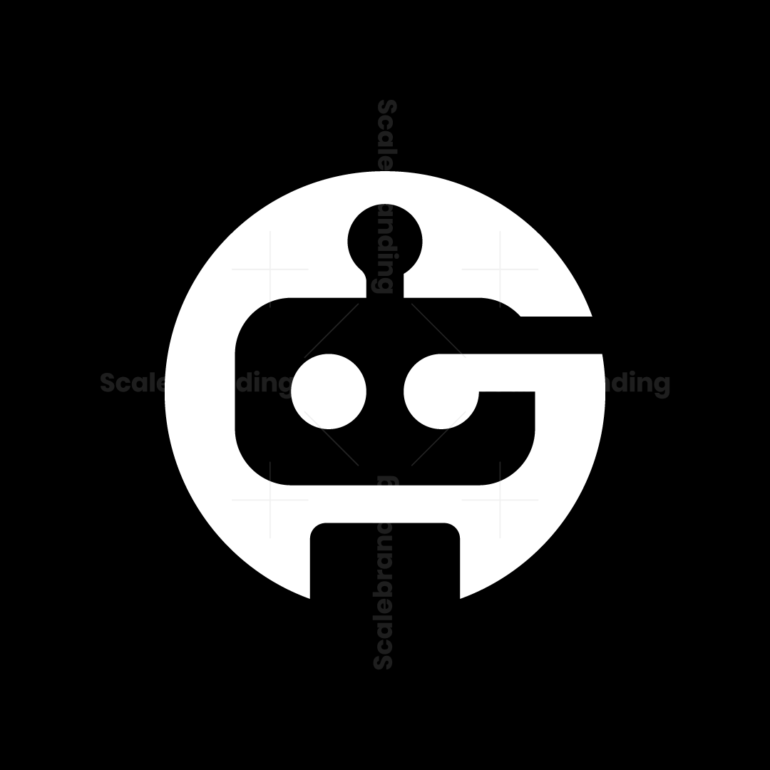 Letter G Smart Robot Logo | Scalebranding