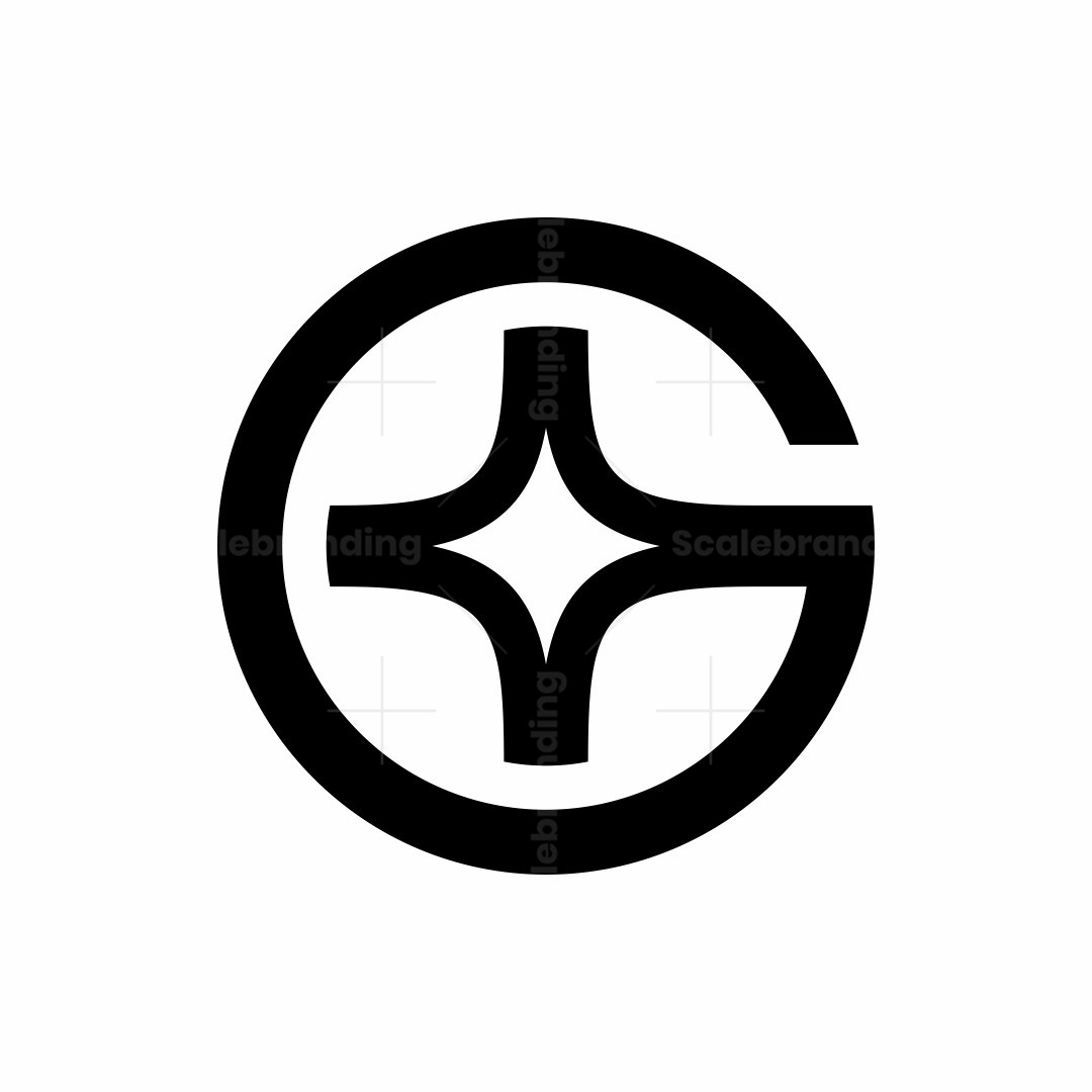 Letter G Star Logo | Scalebranding