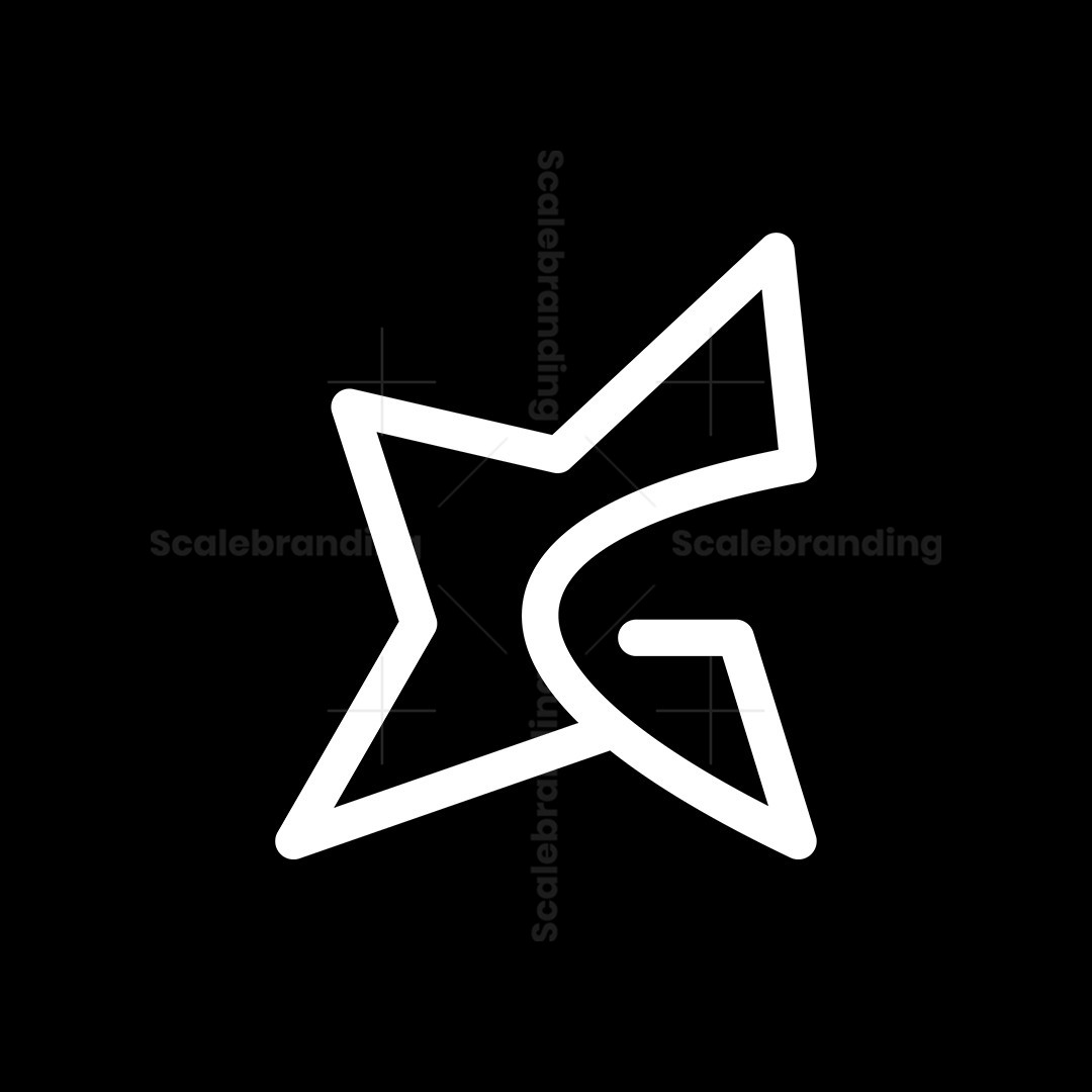 Letter G Star Logo | Scalebranding
