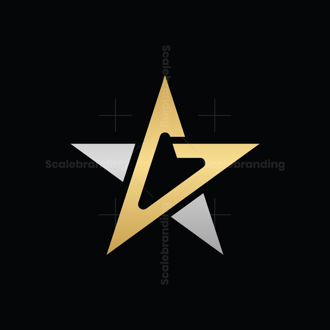 Letter G Star Luxury Logo | Scalebranding