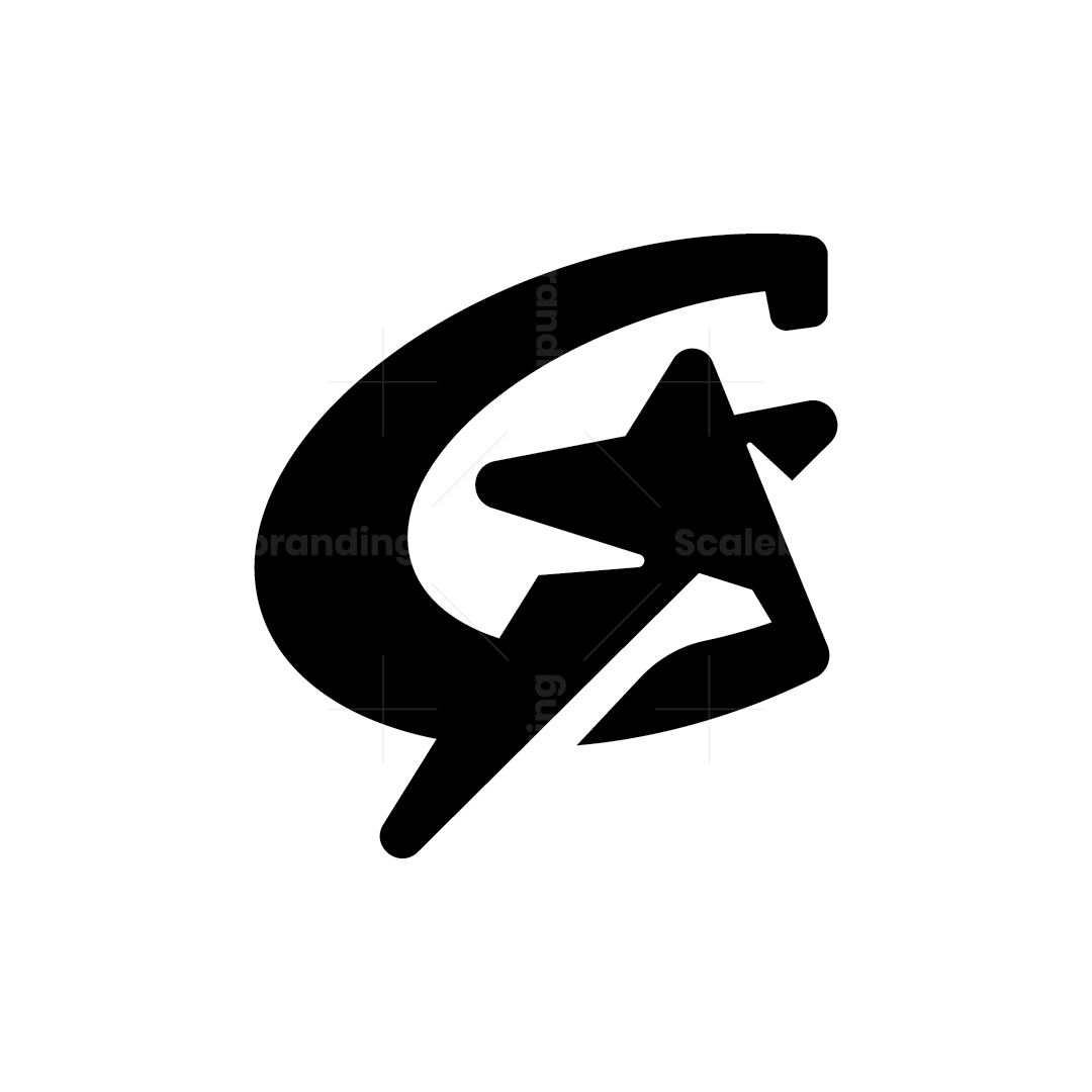 Letter G Star Galaxy Creative logo | Scalebranding