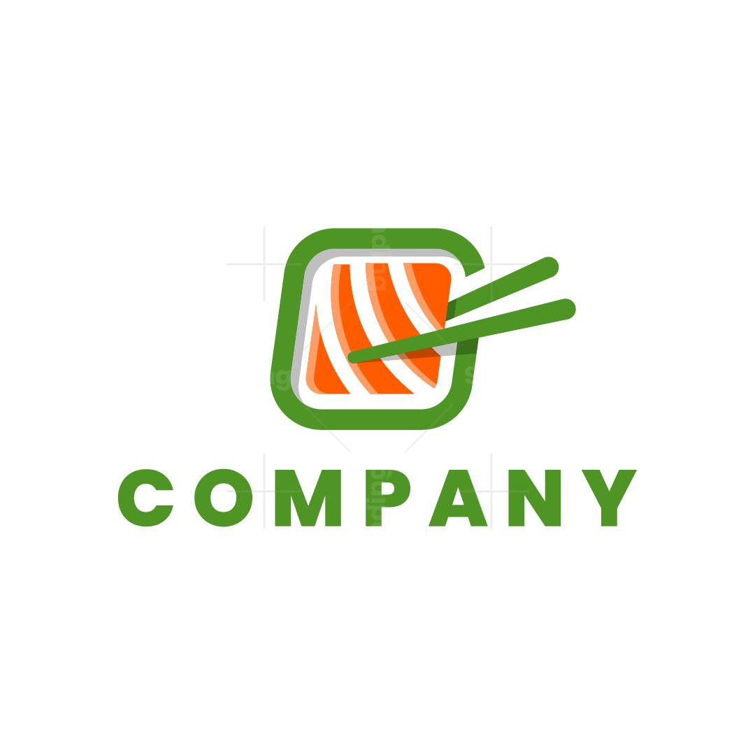 Letter G Sushi Modern Logo | Scalebranding