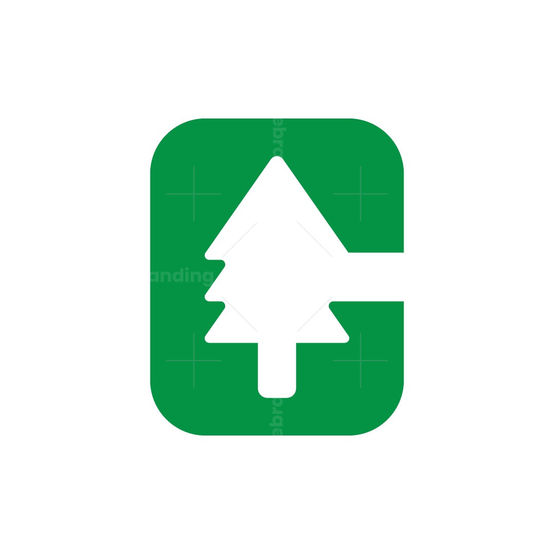 Letter G Tree Logo | Scalebranding