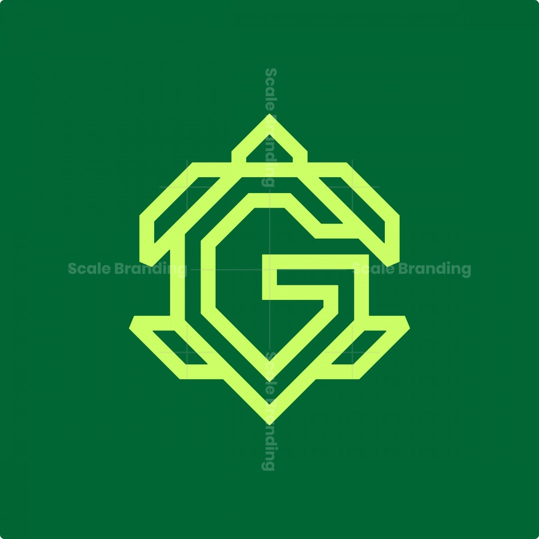 Letter G Turtle Logo | Scalebranding