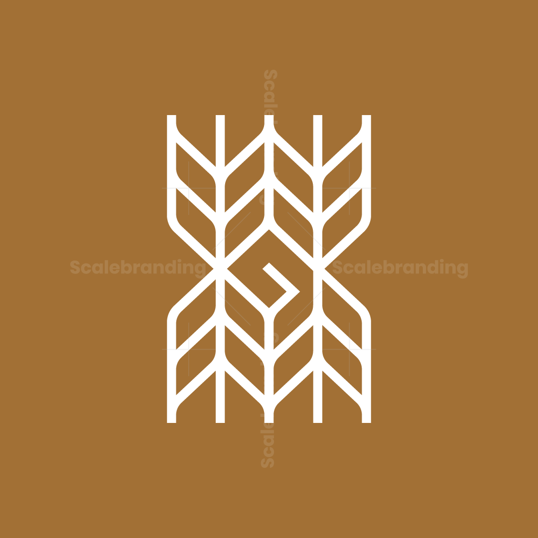 Letter G Wheat Logo With A Modern Look | Scalebranding