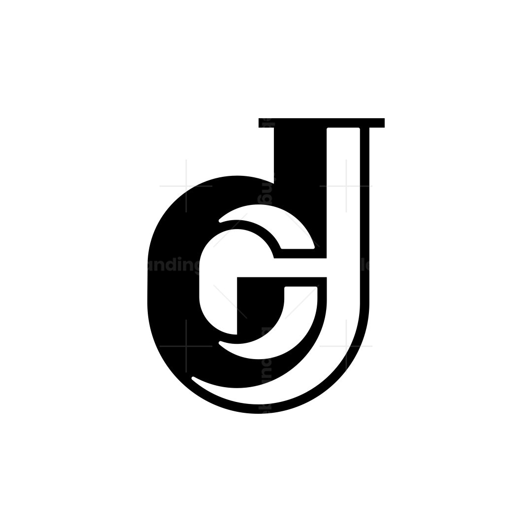 Letter GJ JG Logo | Scalebranding