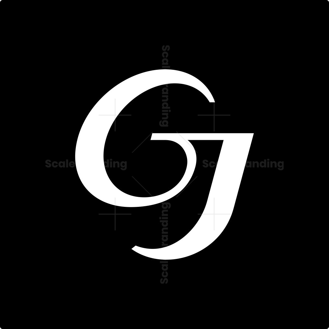 Letter GJ Monogram Logo | Scalebranding