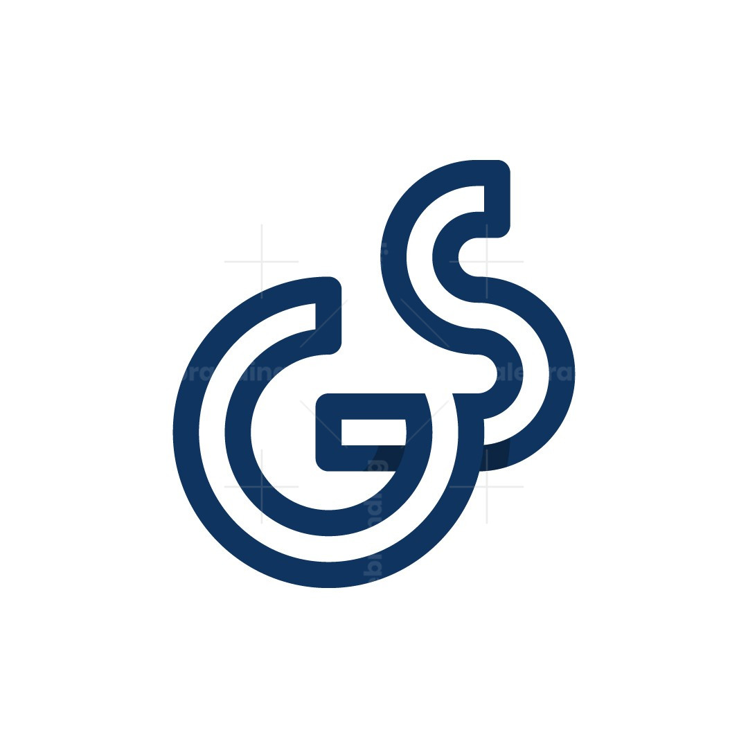 Letter GS or SG Monogram Logo | Scalebranding
