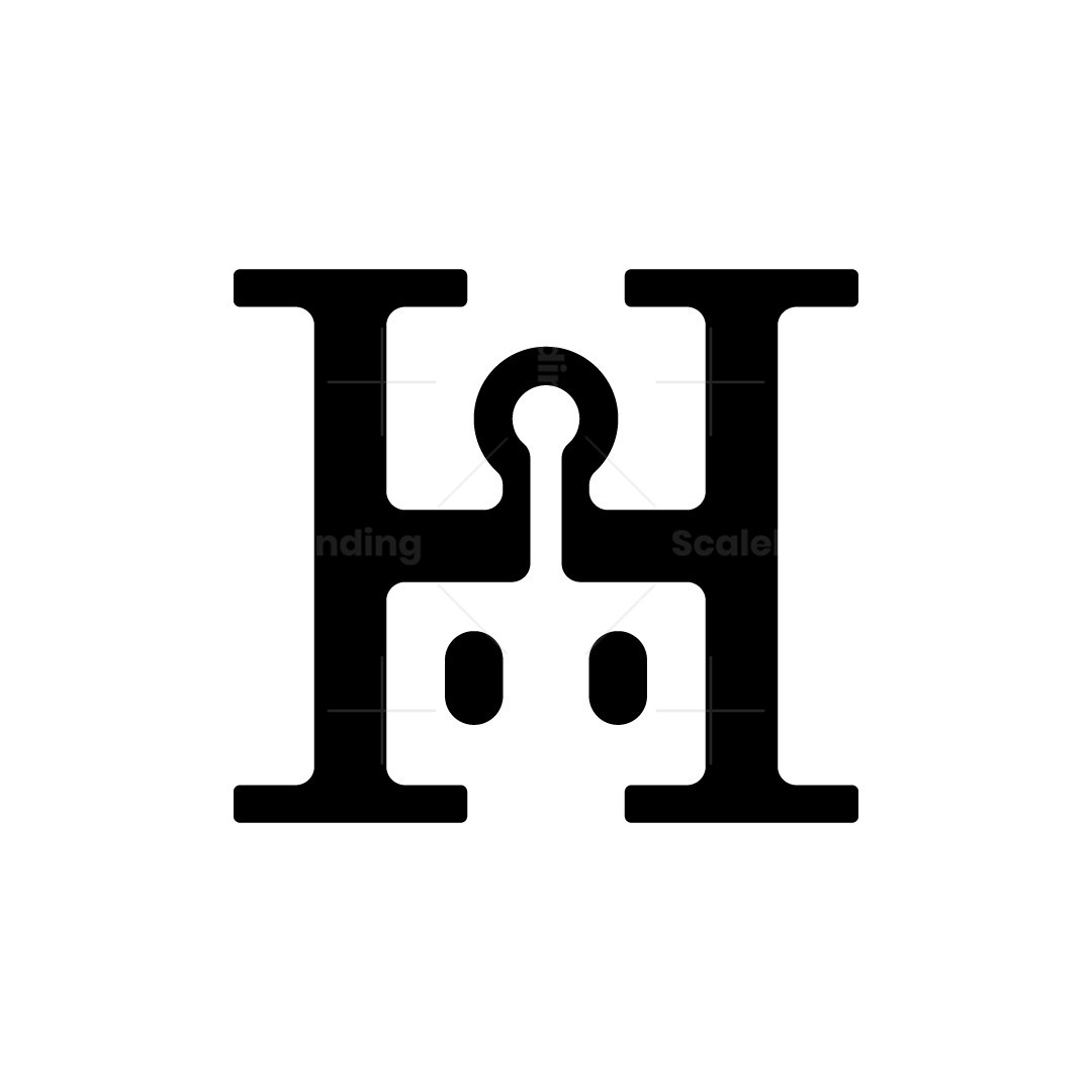 Letter H Bot Logo | Scalebranding